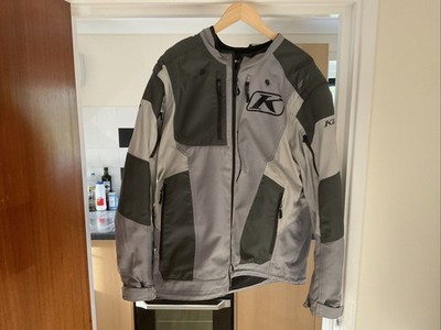 Klim Daker Technical Jacket Grey With D30 Shoulder Elbow And Back ...