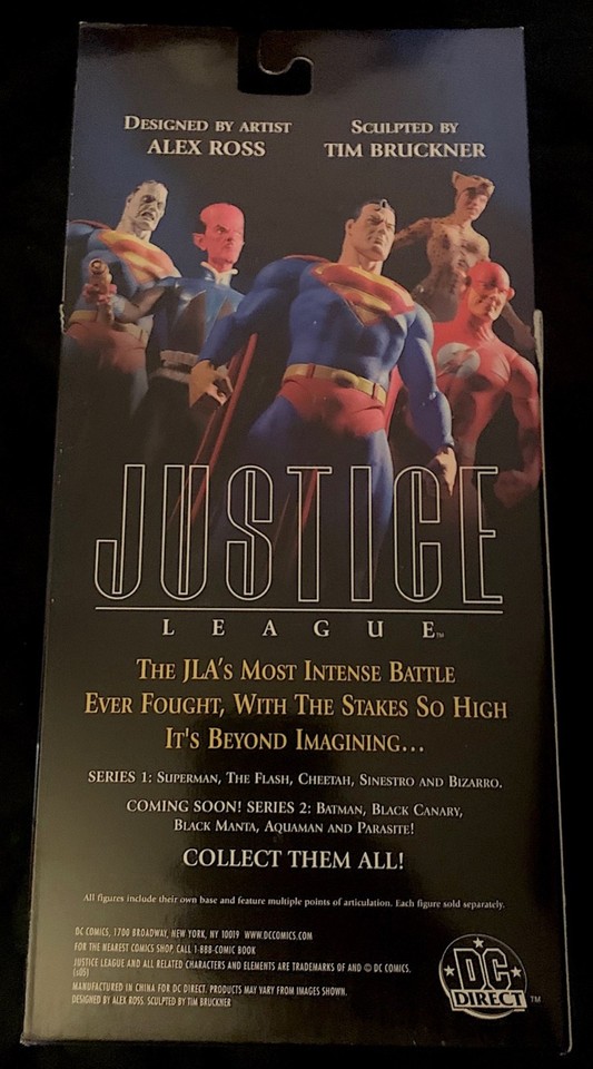 ALEX ROSS JUSTICE SINESTRO FIGURE SERIES 1 - DC DIRECT 2005 | eBay