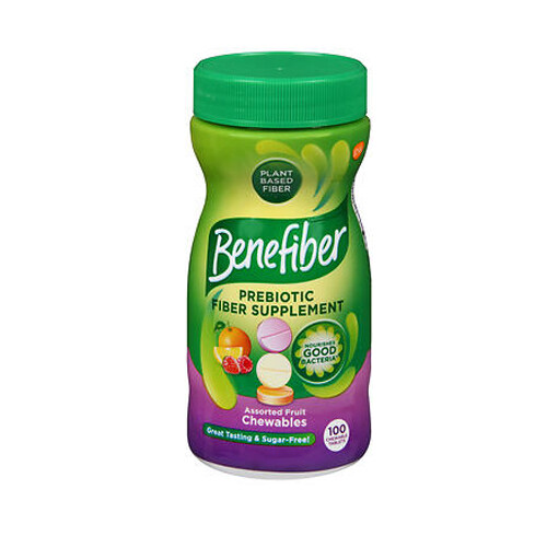 Benefiber Prebiotic Fiber Supplement Chewables Assorted 886790738954 ...