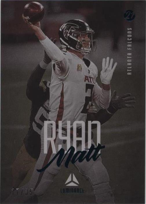 2021 Panini Luminance - Matt Ryan #6 Teal /35 for sale online | eBay