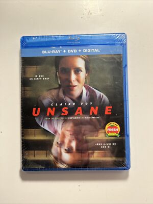 Unsane (Blu-ray, DVD + Digital 2018) Brand New Factory Sealed ...