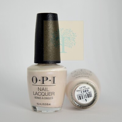 OPI Nail Lacquer 0.5oz/15mL Brand New Authentic - Let Me Bayou a Drink ...