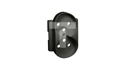 Cache prise double avec volets pour cadres DETAIL graphite 82068PDZ-38 ...