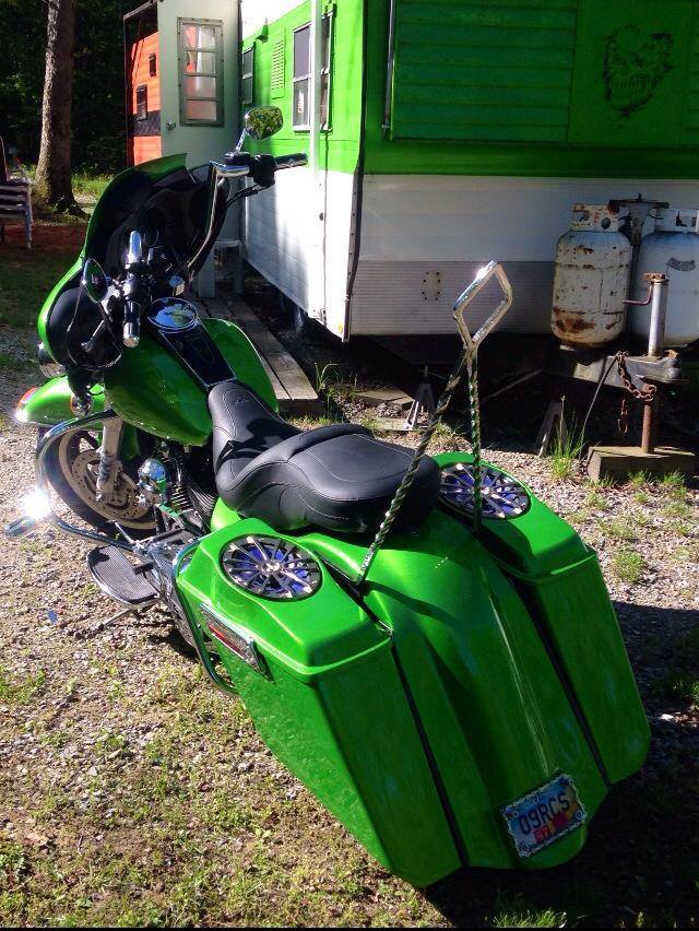 Harley Davidson Road King 6" Custom Stretched Rear Fender, HD FLHR ...