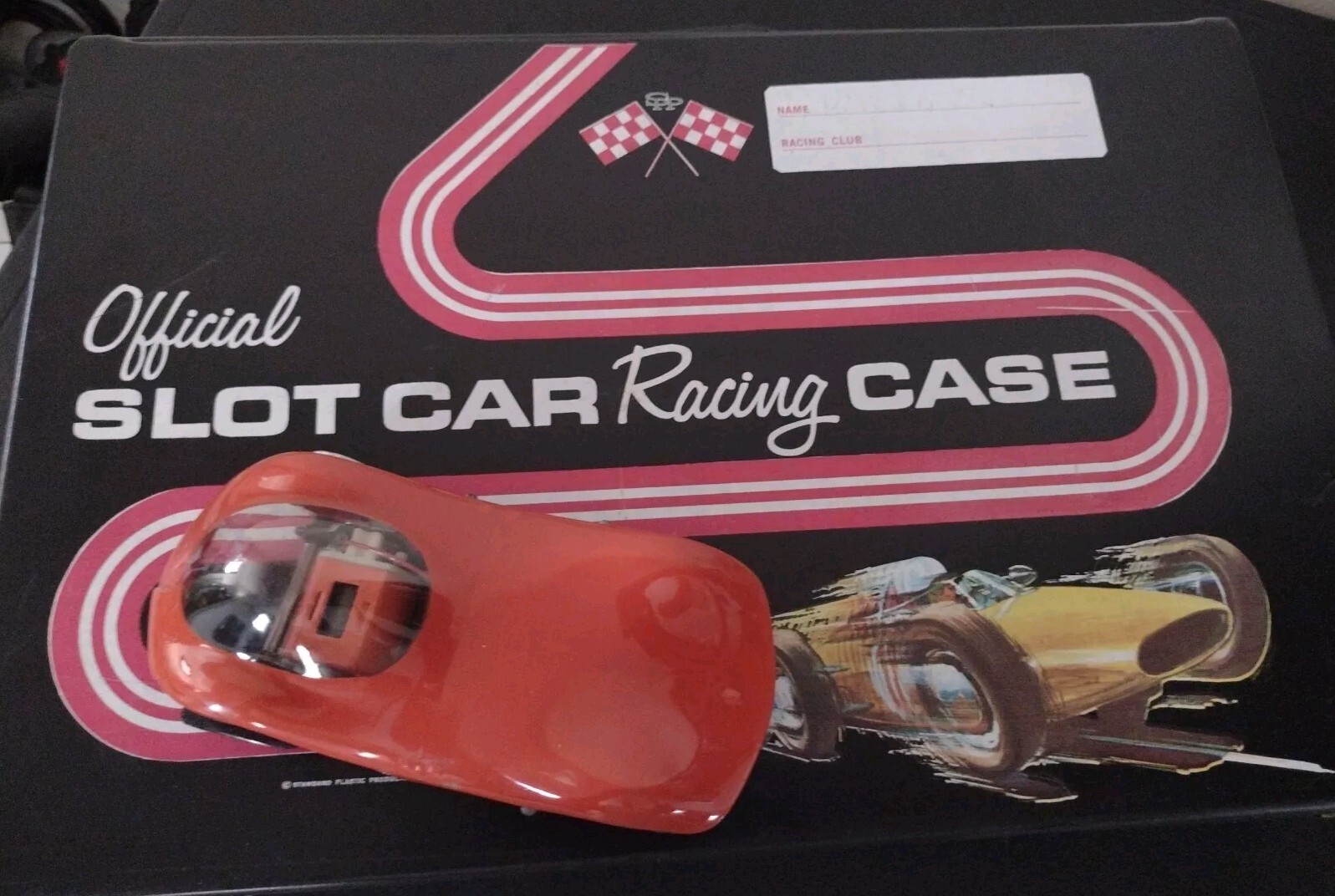 Vintage 1965 1/24 scale Classic Manta Ray slot car body Case Cox ...