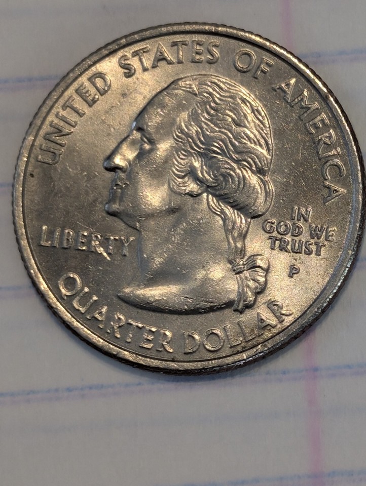 ERROR 2001 North Carolina D State Quarter, Strike Through Error | eBay