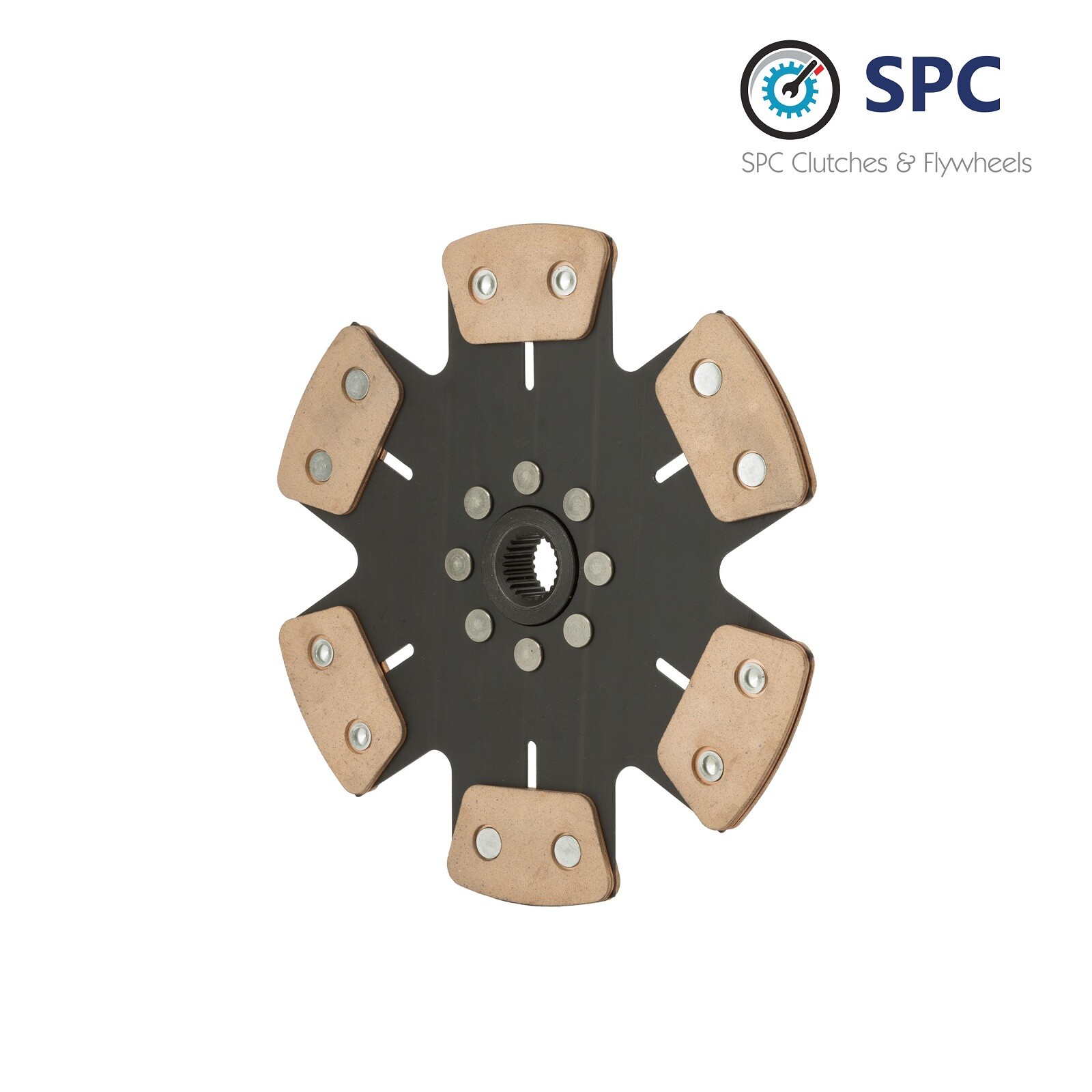 SPC STAGE 5 6-PUCK RIGID RACE CLUTCH DISC Fits 2012-2014 VOLKSWAGEN ...