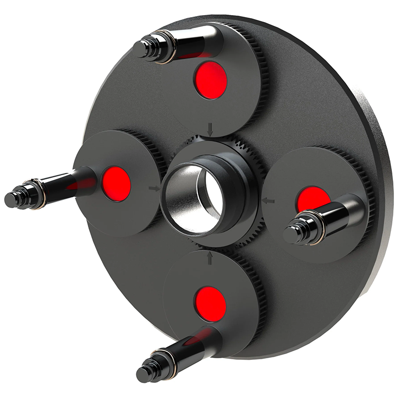 Wheel Balancer 40mm Lug Centric Speed Pin Plate System 4 5 6 8 Lug ...