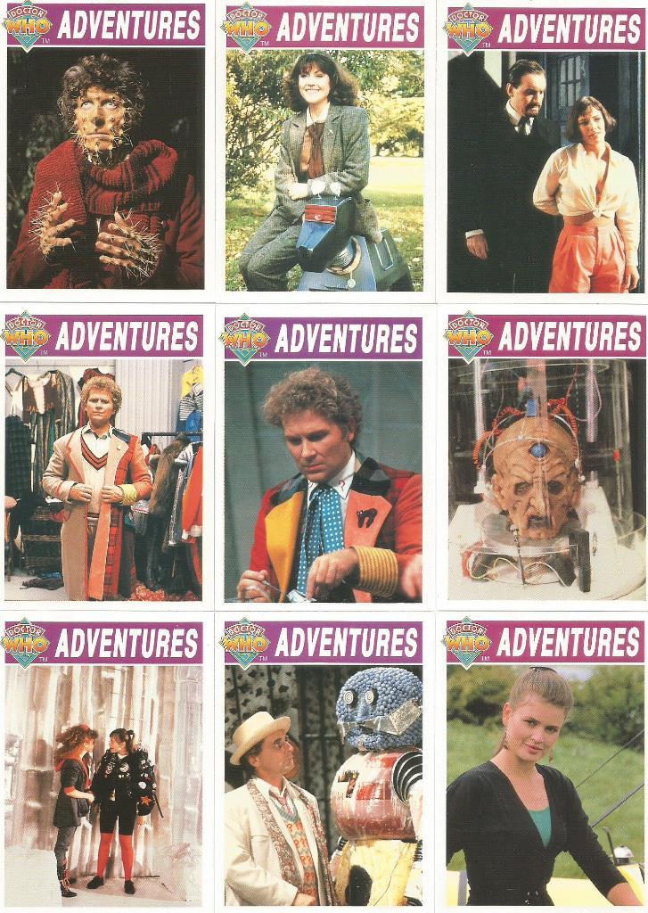 Dr Doctor Who Cornerstone Series 1 Full 110 Card Base Set of Trading ...