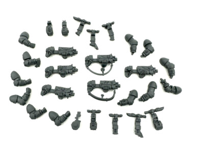 Warhammer 40K: Space Marines Sternguard Veteran Bits 6 X Bolt Rifle And ...