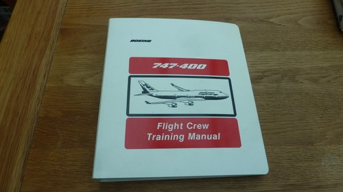 ORIGINAL 1993 BOEING 747-400 FLIGHT CREW TRAINING MANUAL COMPLETE | eBay