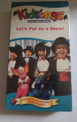 Kidsongs - Lets Put On A Show (VHS, 2003) for sale online | eBay