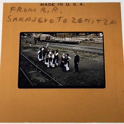 Sarajevo Railroad Tracks Zenitza 1960 Vintage Balkans Original Photo ...