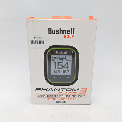 Bushnell Phantom 3 Slope GPS Rangefinder with Magnetic Mount for Golf ...