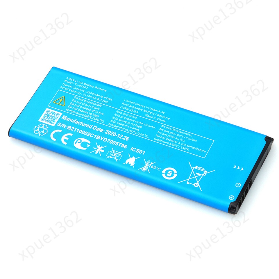 Replacement Battery TLi021G1 For T-Mobile Alcatel TCL A1 A501DL | eBay