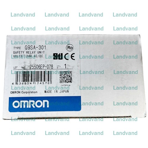 New OMRON G9SA-301 G9SA-301 24VAC/DC Safety Relay Unit free shipping | eBay