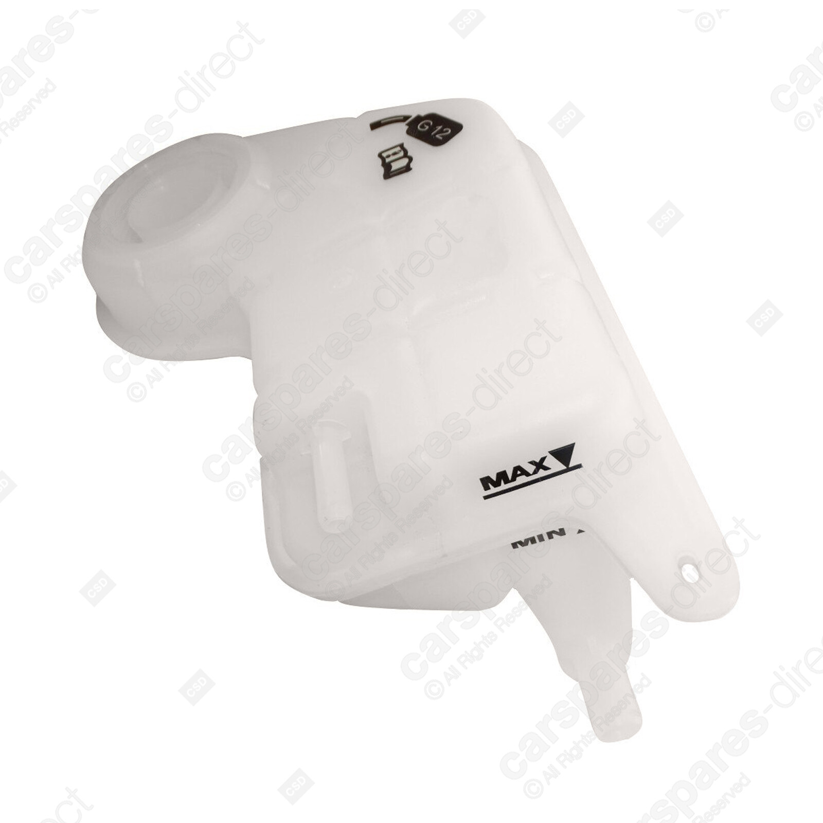 AUDI A6 C6 2004-2011 RADIATOR COOLANT EXPANSION HEADER TANK & CAP ...