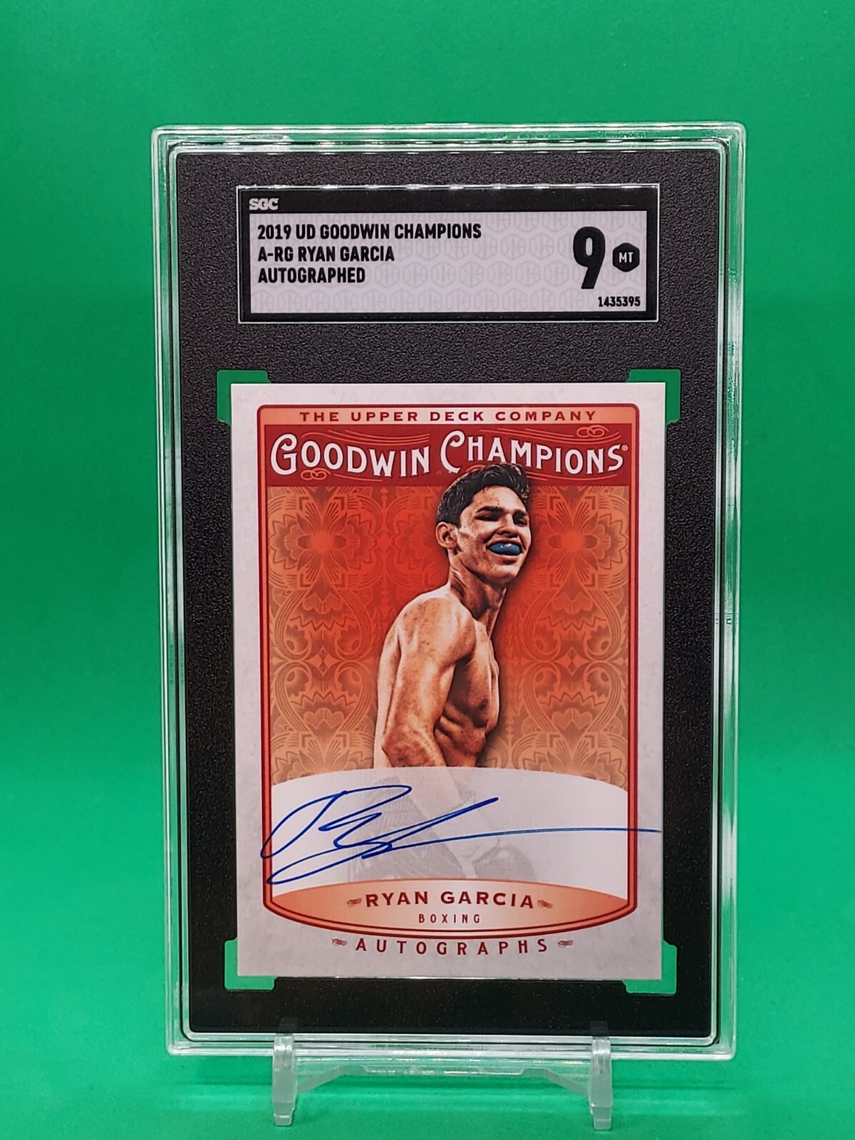 2019 Upper Deck Goodwin Champions - Autographs Ryan Garcia #A-RG (AU ...