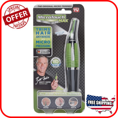 New MicroTouch Titanium MAX Lighted Personal Hair Personal All In One ...
