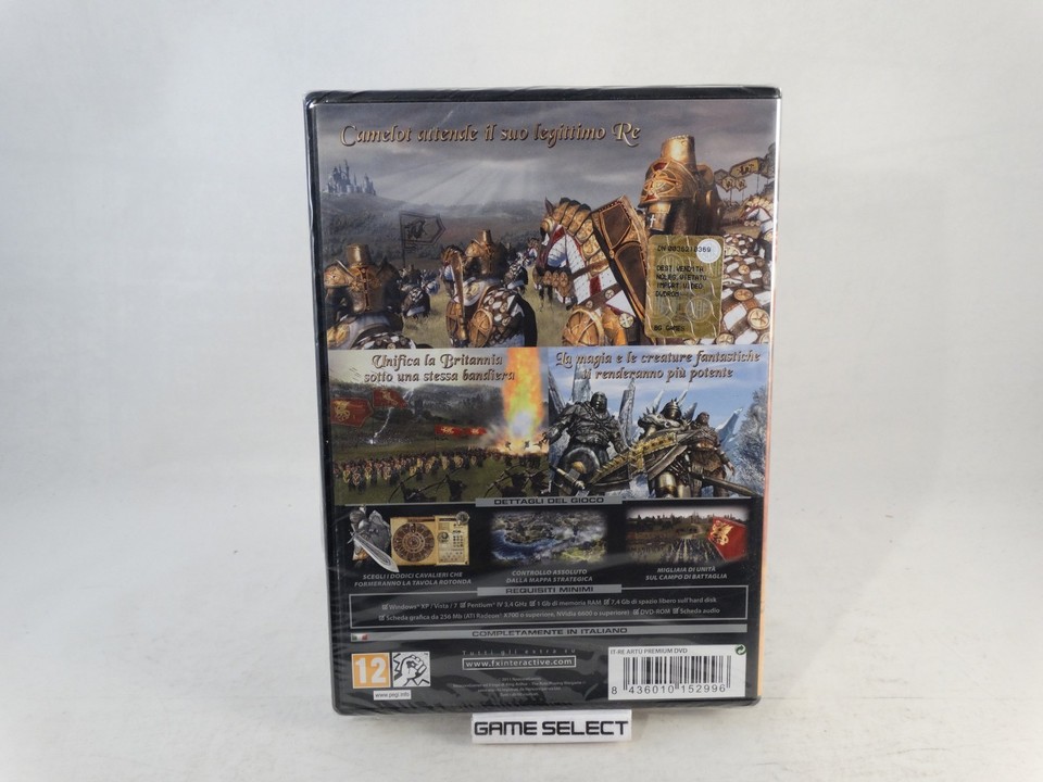 Re Artù King Arthur PC Computer DVD-ROM FX Interactive New Sealed | eBay