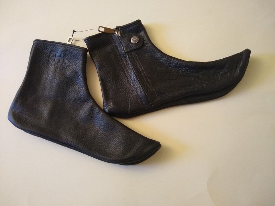 Muslim Leather Socks/KHUFFAIN/KHUFF/SUNNAH #LS8B 100% Genuine Leather ...