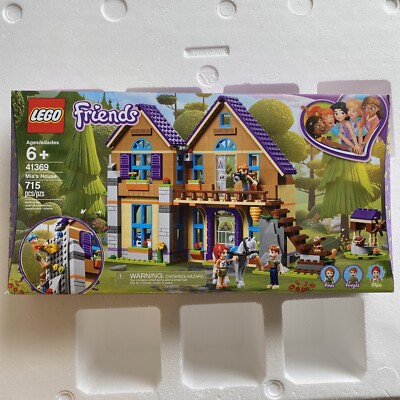LEGO FRIENDS 41369 Mia's House NISB NEW Retired Free Shipping | eBay