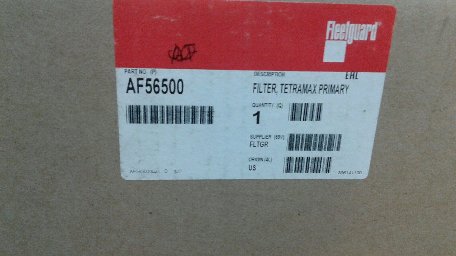 FLEETGUARD AF56500 - Cross reference air filters