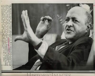 1966 Press Photo Robert Weaver interviewed in Washington, D.C. - hpw21060 | eBay