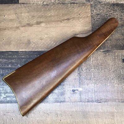 Vintage Muzzleloader Rifle Stock w/Buttplate Marked 073 *Unknown Make ...