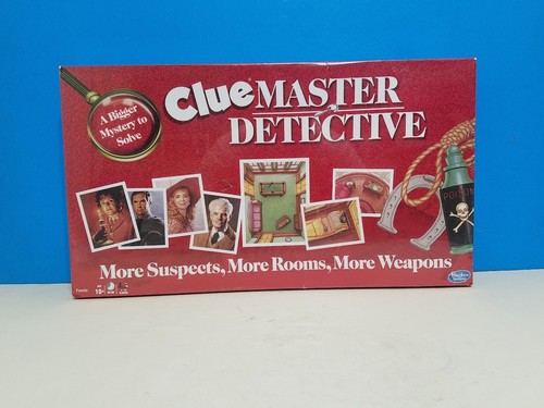 Clue Master Detective Board Game 2017 Version by Hasbro NEW SEALED | eBay
