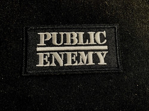 PUBLIC ENEMY PATCH FLAVA FLAV CHUCK D PROFFESOR GRIFF DEF JAM HIP HOP ...