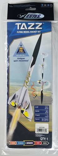 ESTES TAZZ FLYING MODEL ROCKET KIT - SKILL LEVEL 3 - NEW - EST7282 | eBay