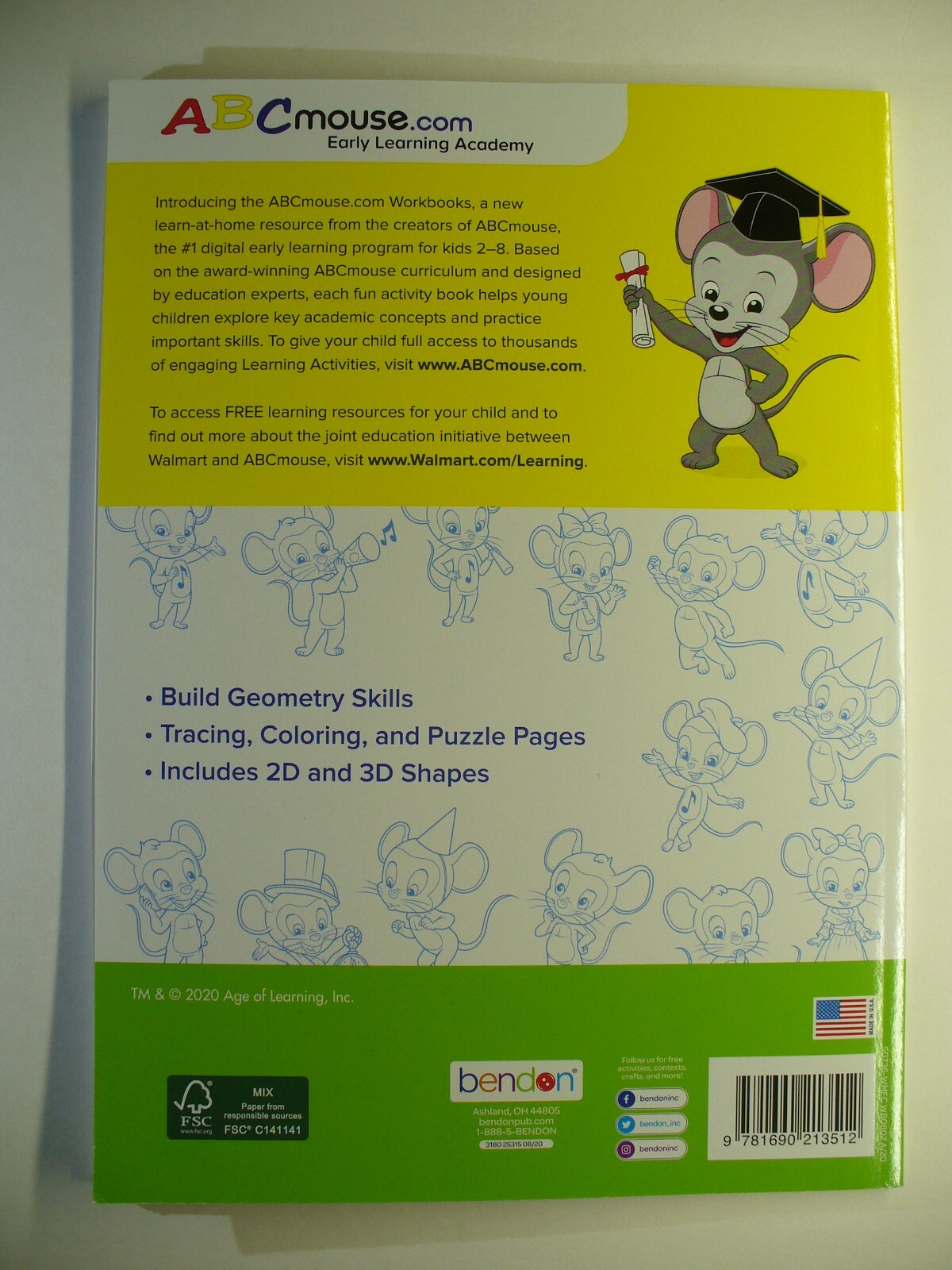 Shapes Workbook - ABCmouse - Early Learning Academy | eBay