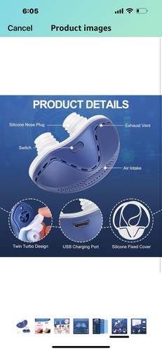Sleep Apnea Device – Portable Sleep Apnea Machine for Better Breathing ...