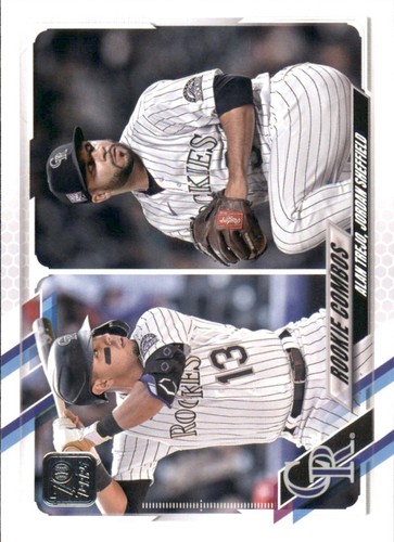 2021 Topps Update Baseball Card #US16 Jordan Sheffield RC Alan Trejo ...