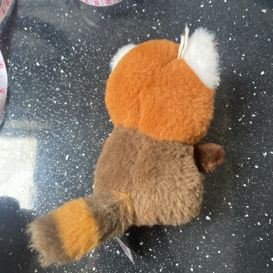 Two Adoptable World Keeleco 100% Recycled Mini Soft Toys Red Panda and ...