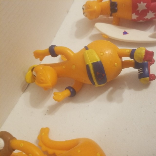 Kraft 1991 1992 5" Cheesasaurus Rex Posable Dinosaurs Toy Figures - for ...