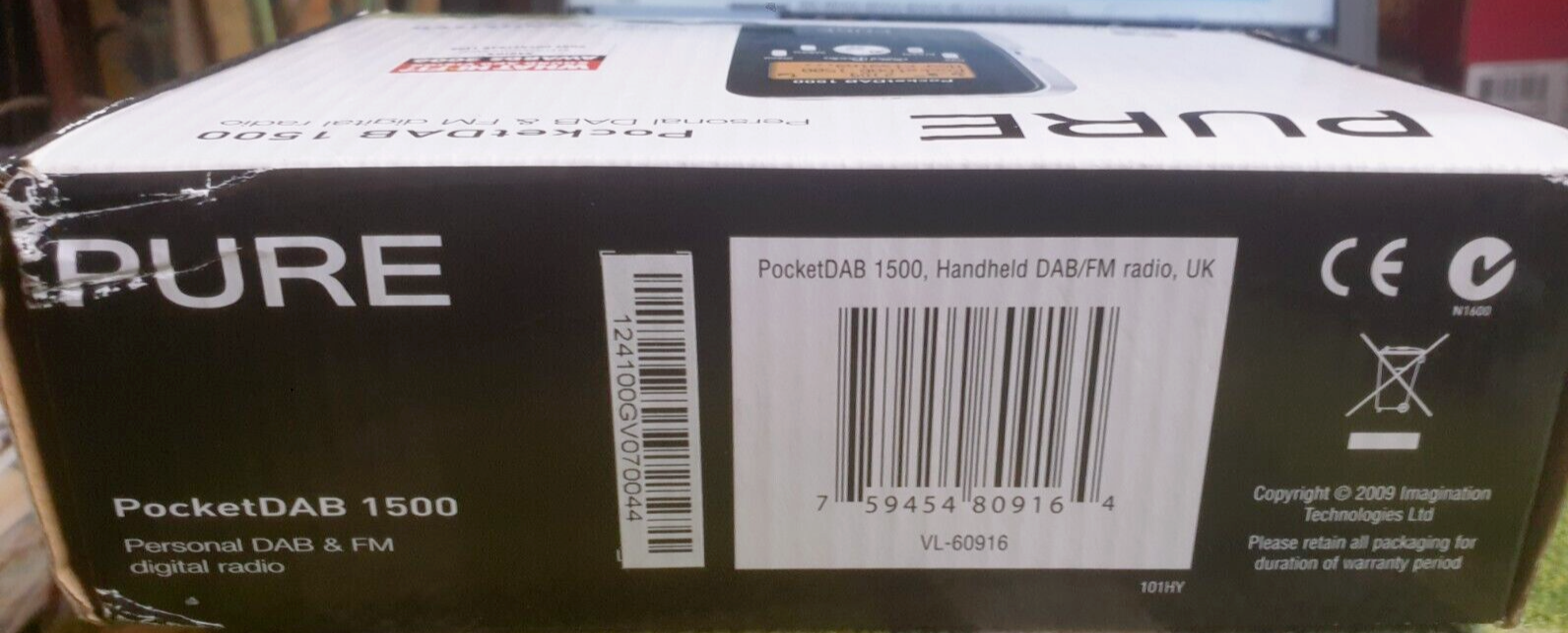 Pure PocketDAB 1500 RDS, DAB, AM/FM Radio for sale online | eBay