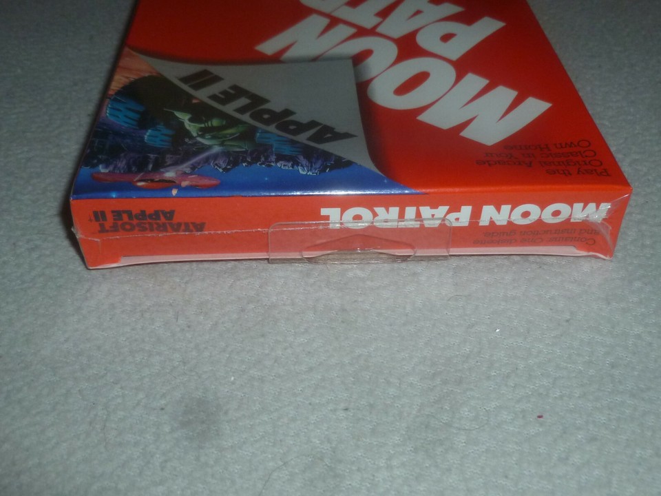 NEW NOS APPLE II IIE IIC IIGS II+ VIDEO GAME NIB MOON PATROL ATARISOFT ...