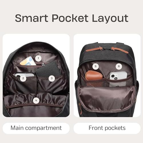 14 Inch Laptop Backpack Lightweight and Portable Casual Daypack for Men ...
