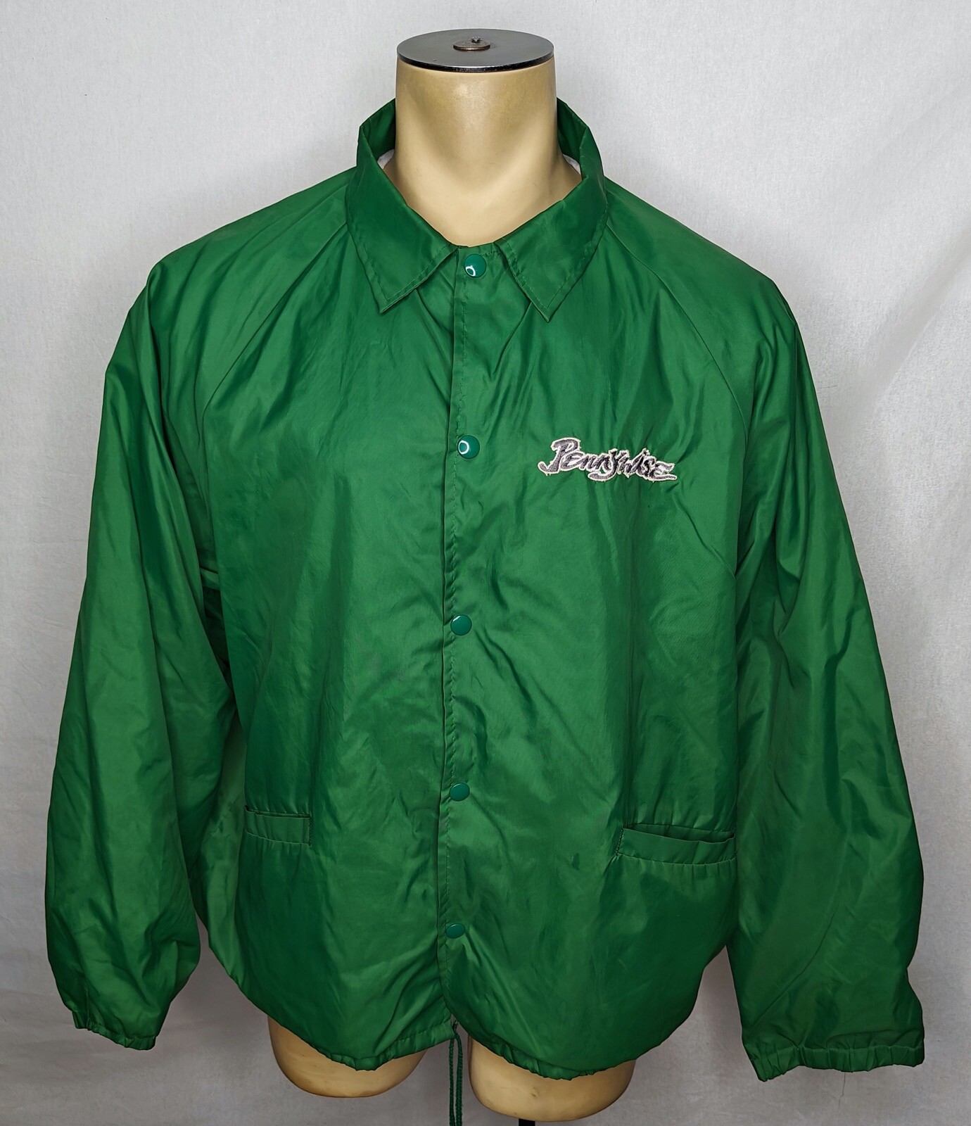 Vtg 90s Pennywise punk band windbreaker jacket shirt … - Gem