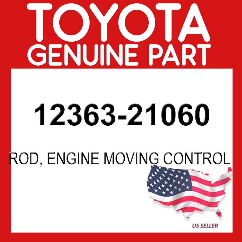 TOYOTA GENUINE 12363-21060 ROD, ENGINE MOVING CONTROL OEM | eBay UK