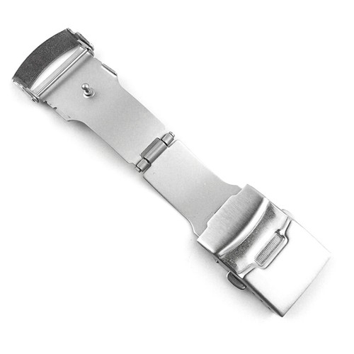 Watch Strap Bracelet Catch Clasp Stainless Steel Replacement Tri-Fold ...