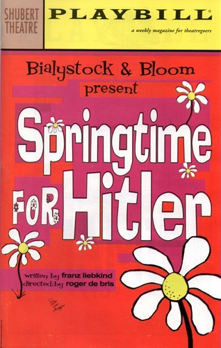 Mel Brooks "THE PRODUCERS" 2005 Movie Prop Playbill for "Springtime for ...