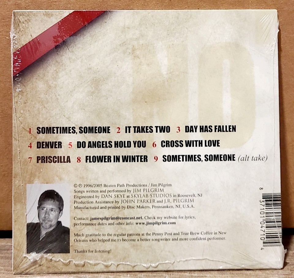 Jim Pilgrim: No Hat, No Logo, No Band (CD, 2005) NEW & SEALED - FREE ...