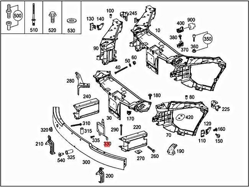 Genuine MERCEDES X222 S-CLASS W222 X222 Bracket for control unit ...