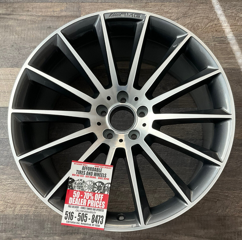 Mercedes GLC300 GLC350e 16-22 85484 OEM wheel rim 20 x 8.5 Front CNC ...
