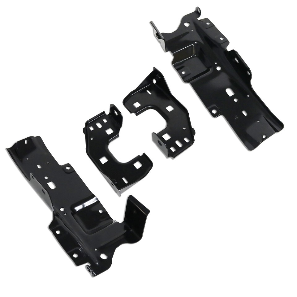 4Pcs For 2019-2021 Silverado 1500 Front Bumper Bracket Black 23388669 ...