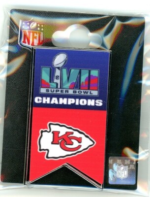 Kansas City Chiefs Super Bowl LVII Champions Banner Pin 57 Champs ...
