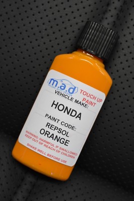 HONDA REPSOL ORANGE - 202 / YR181 PAINT TOUCH UP KIT 30ML CBR *HELIOS ...